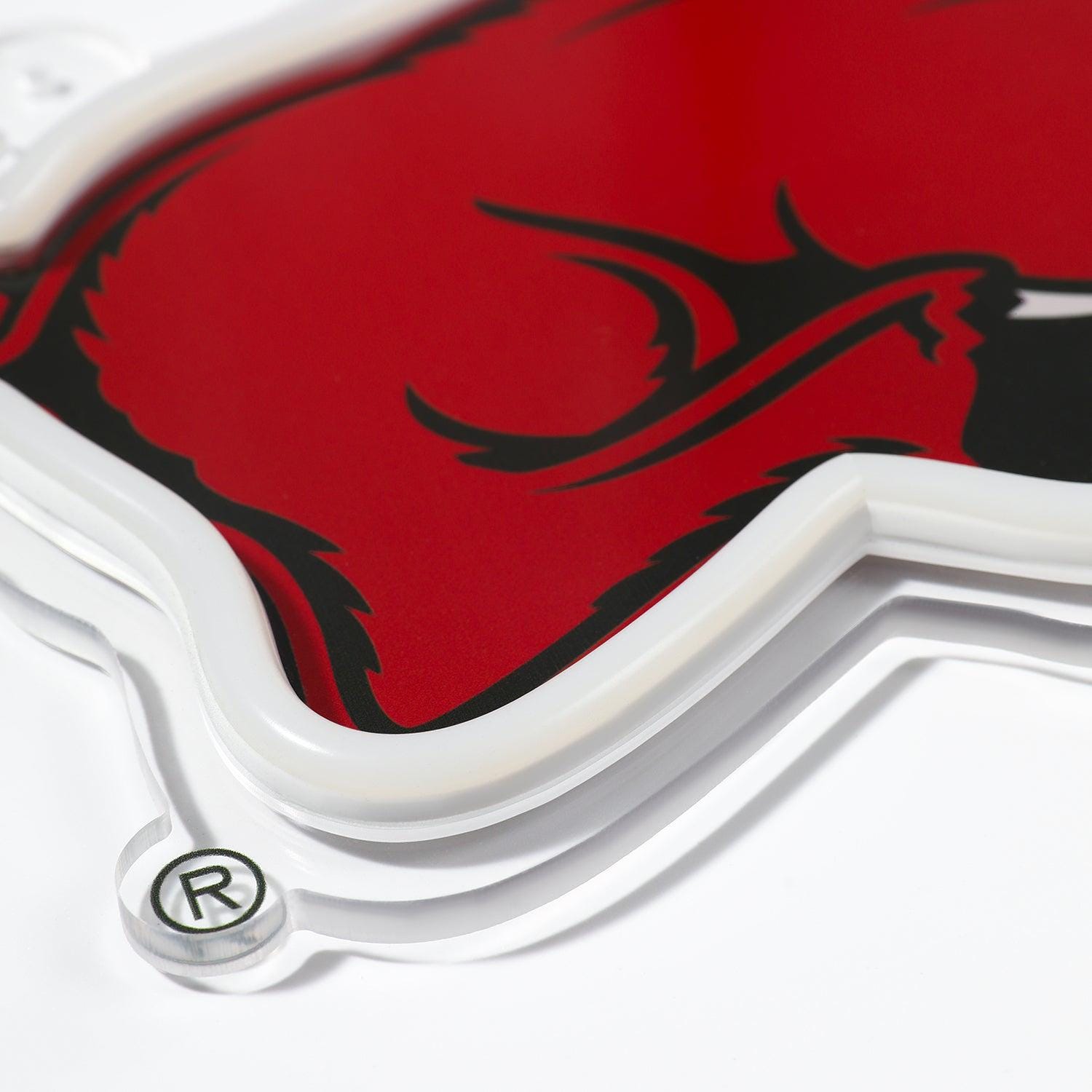 Arkansas Razorbacks Logo LED Neon Sign - Etsy