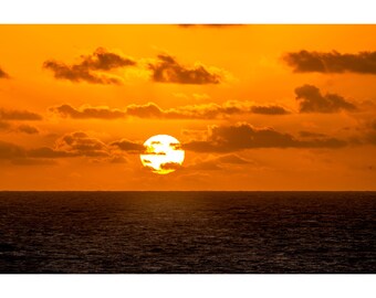 Ocean Sunrise Instant Download Printable Sunrise Wall Art Digital ...