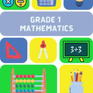 Grade 1 Mathematics Worksheets - Etsy