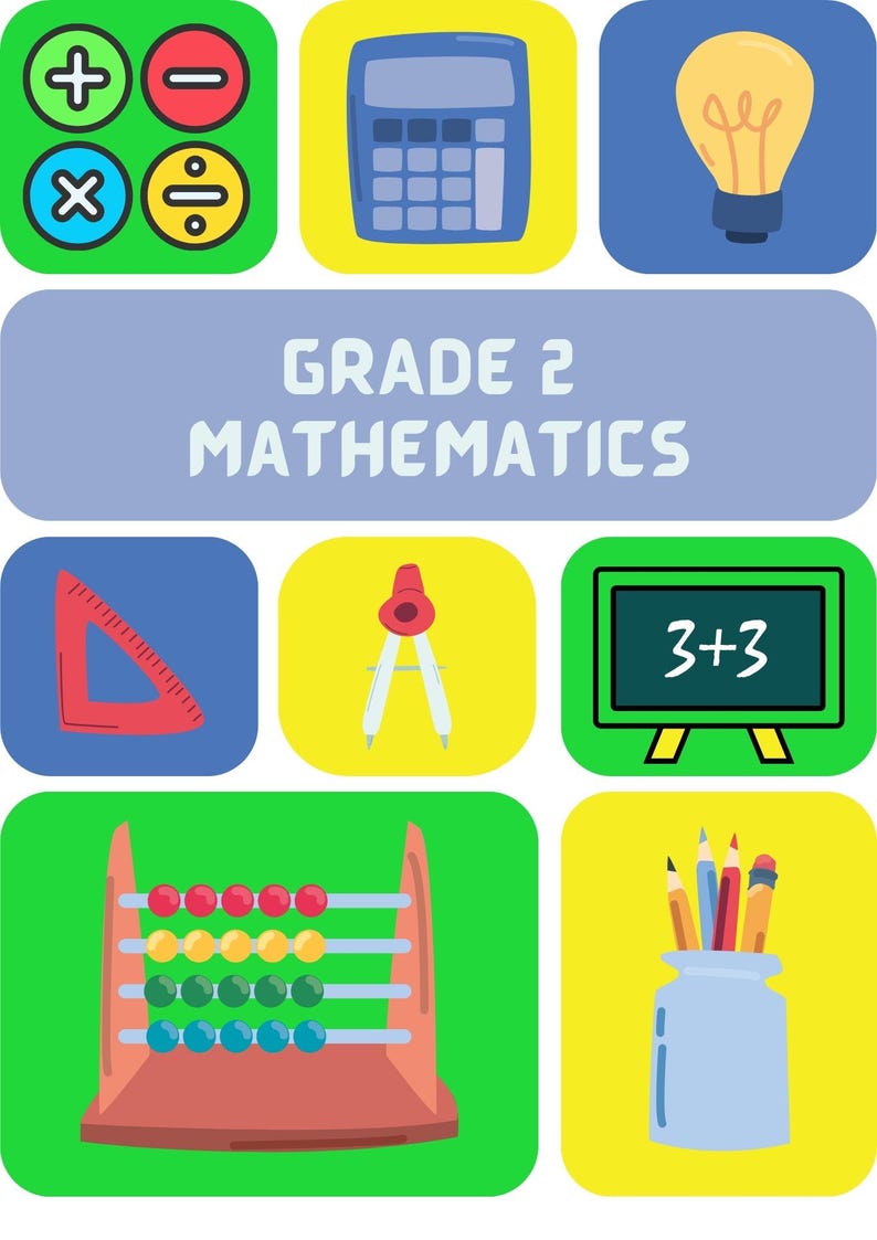 Year 2 Mathematics Workbook - Etsy