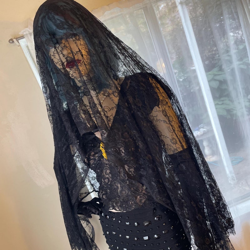 Mourning Veil - Etsy
