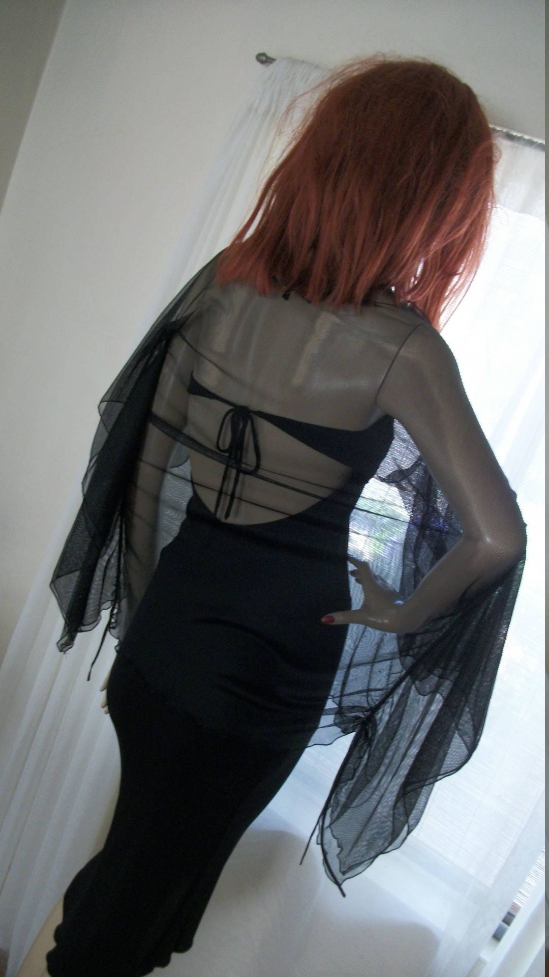 Gothic Mesh 1920s Flapper Style Frock Orig Design Size S/M Stunning - Etsy