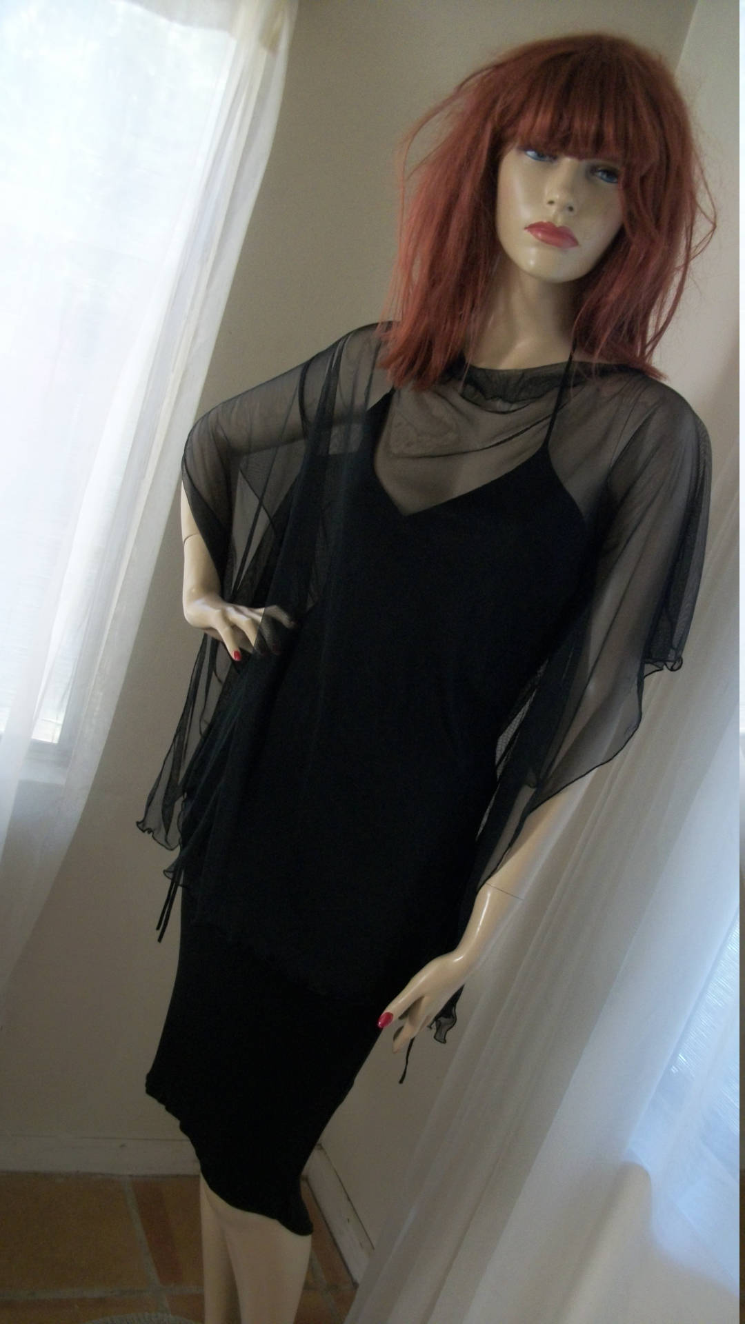 Gothic Mesh 1920s Flapper Style Frock Orig Design Size S/M Stunning - Etsy