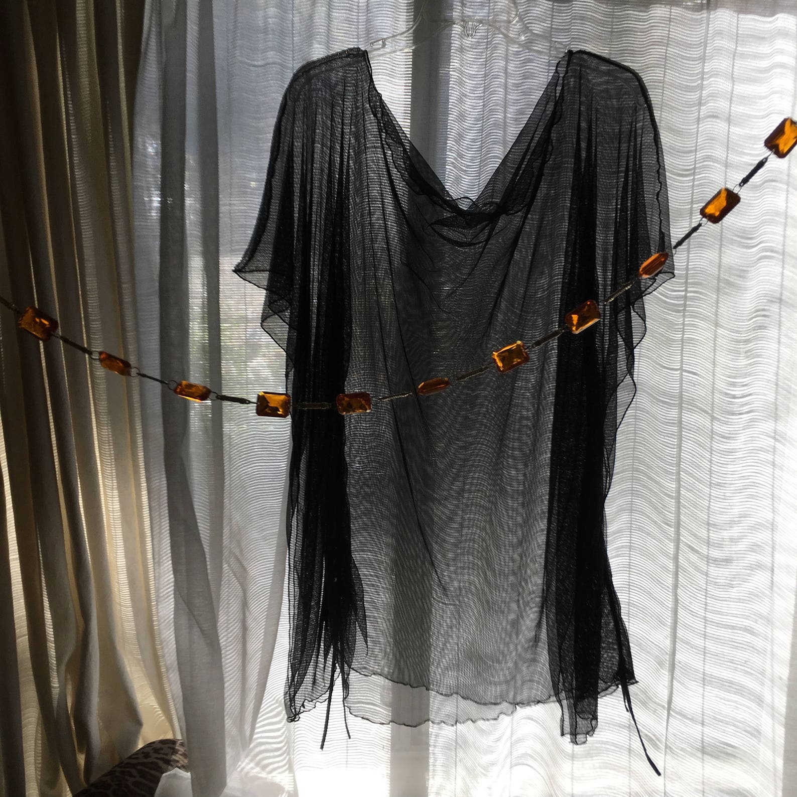 Gothic Mesh 1920s Flapper Style Frock Orig Design Size S/M - Etsy