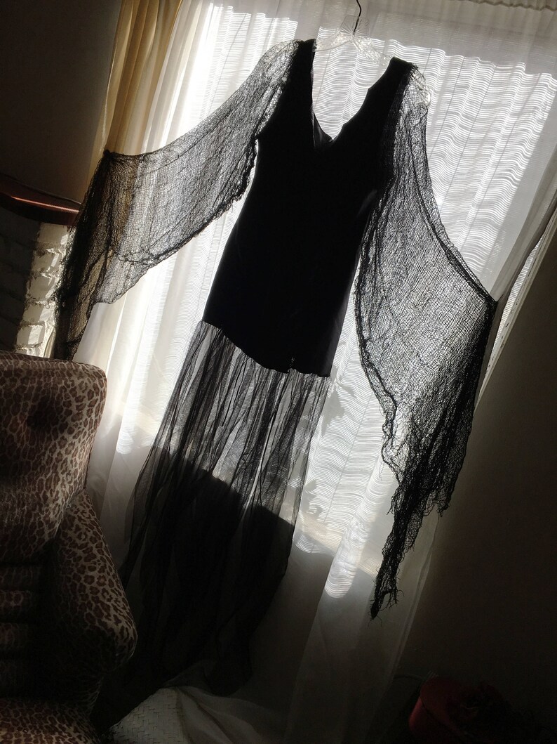 Halloween Goth Shred Wench Corset Tunic Dress Size Med Orig | Etsy