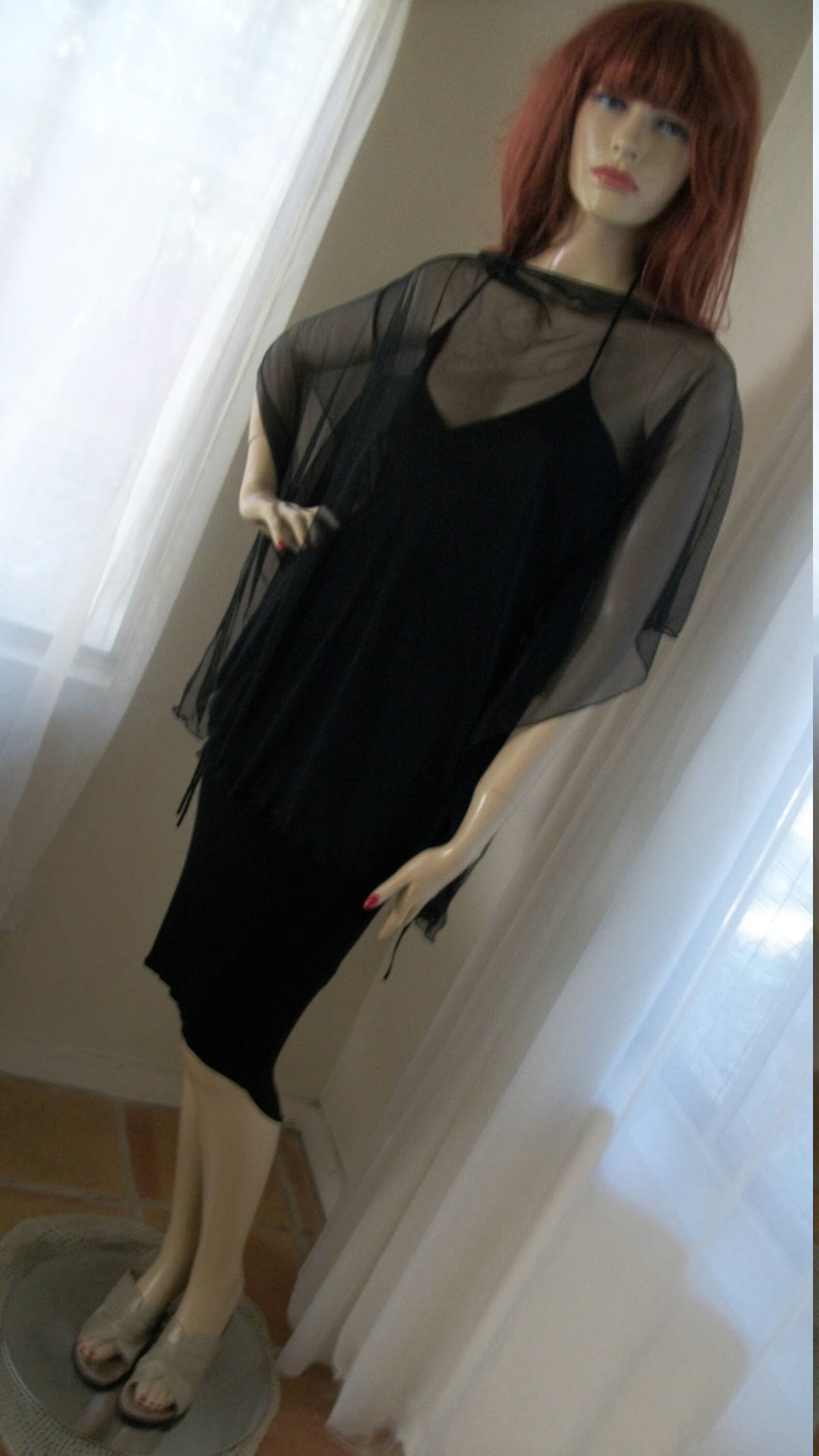 Gothic Mesh 1920s Flapper Style Frock Orig Design Size S/M Stunning - Etsy