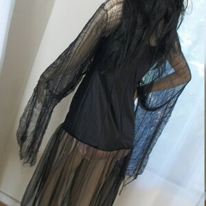 Halloween Goth Shred Wench Corset Tunic Dress Size Med Orig Design - Etsy
