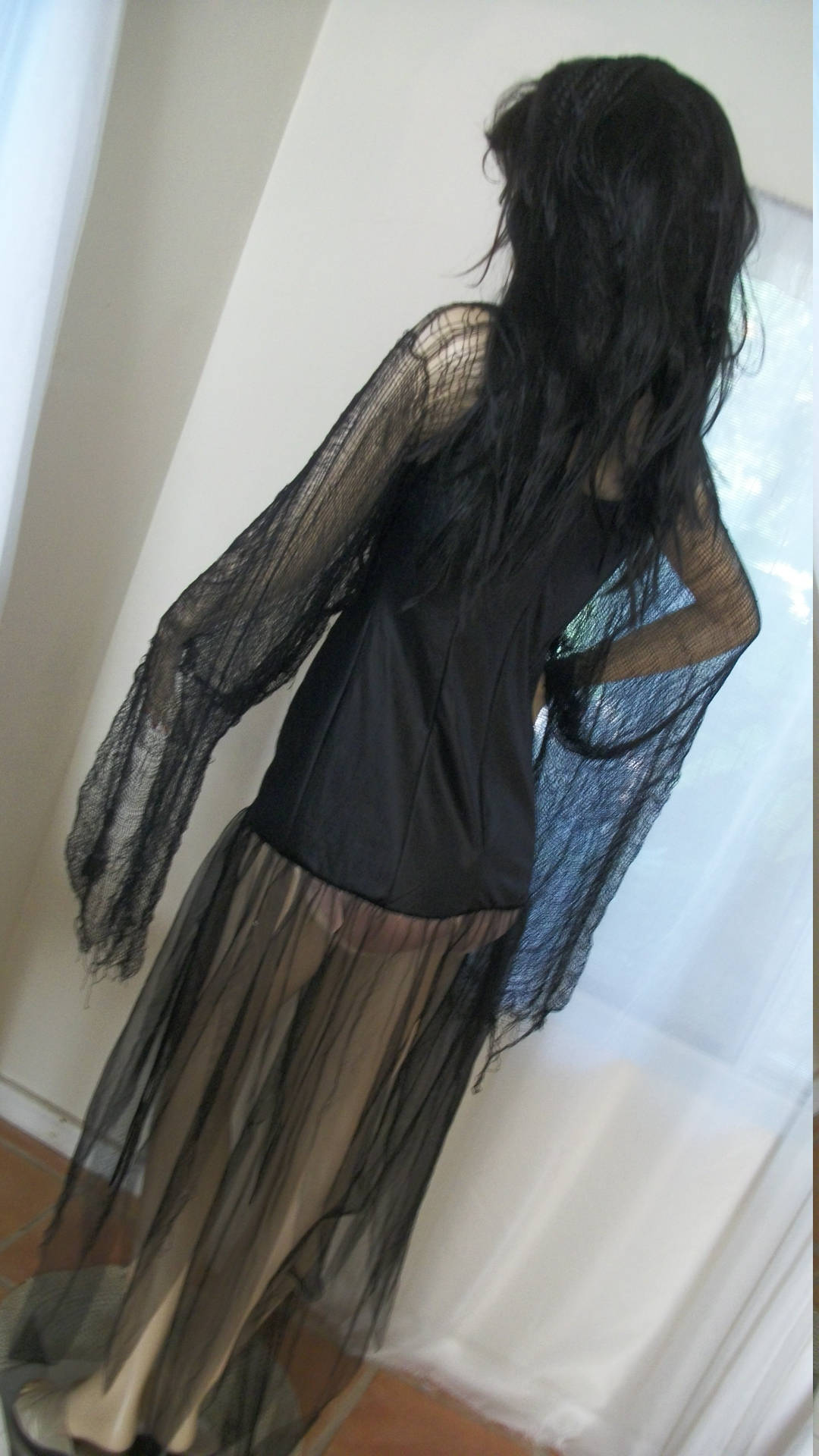 Halloween Goth Shred Wench Corset Tunic Dress Size Med Orig - Etsy