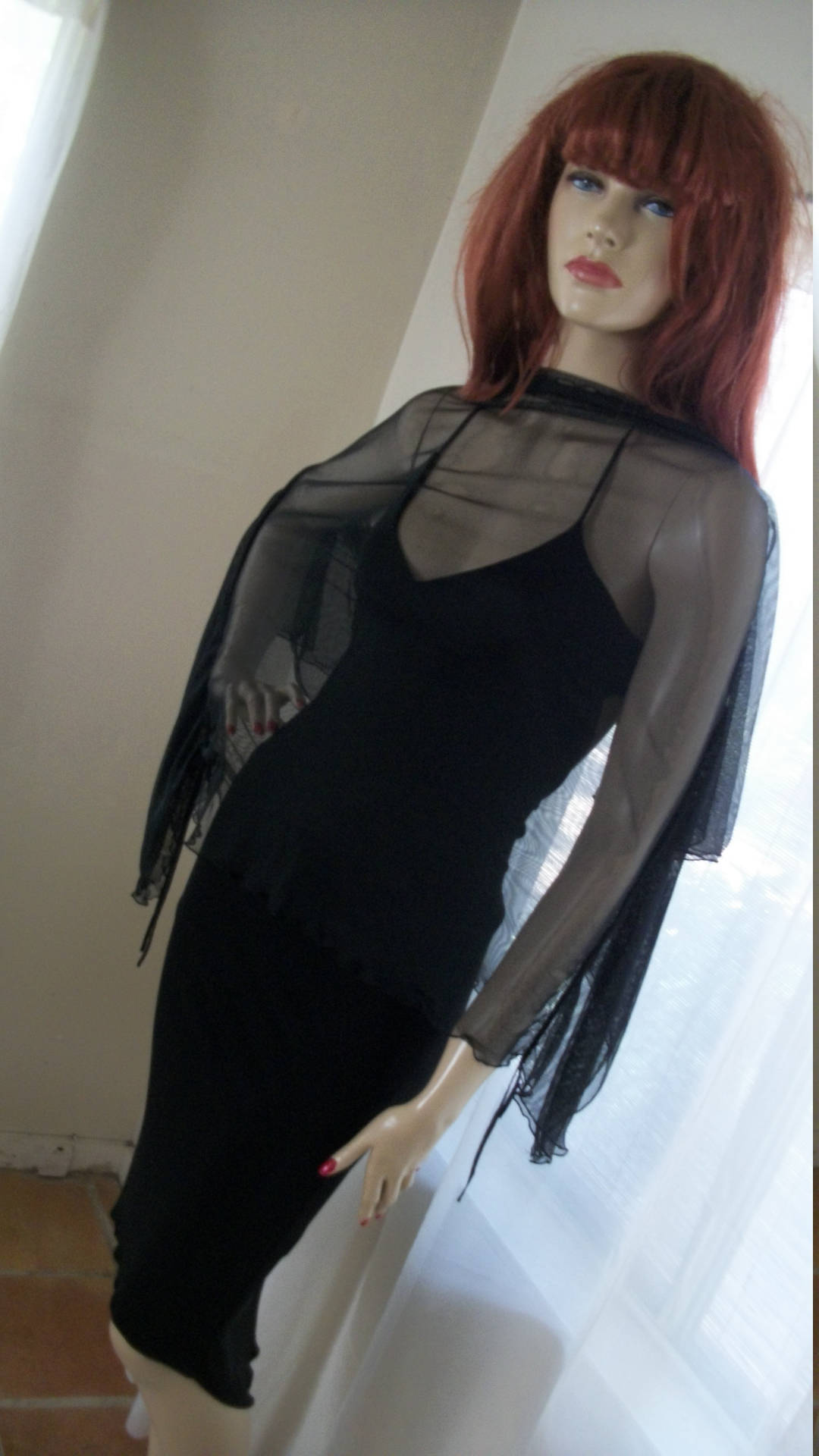 Gothic Mesh 1920s Flapper Style Frock Orig Design Size S/M Stunning - Etsy