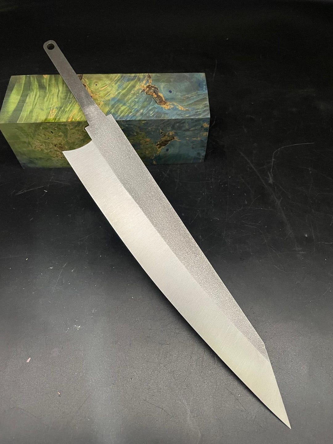 Premium Stainless Steel Knife Blade Blank | 60 HRC | 310mm Chef’s Knife ...