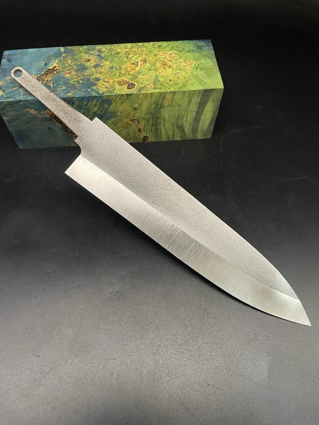 Handcrafted AEB-L Yanagiba Blade Blank | High-quality Japanese Knife Making Supply | 61-62 HRC ...