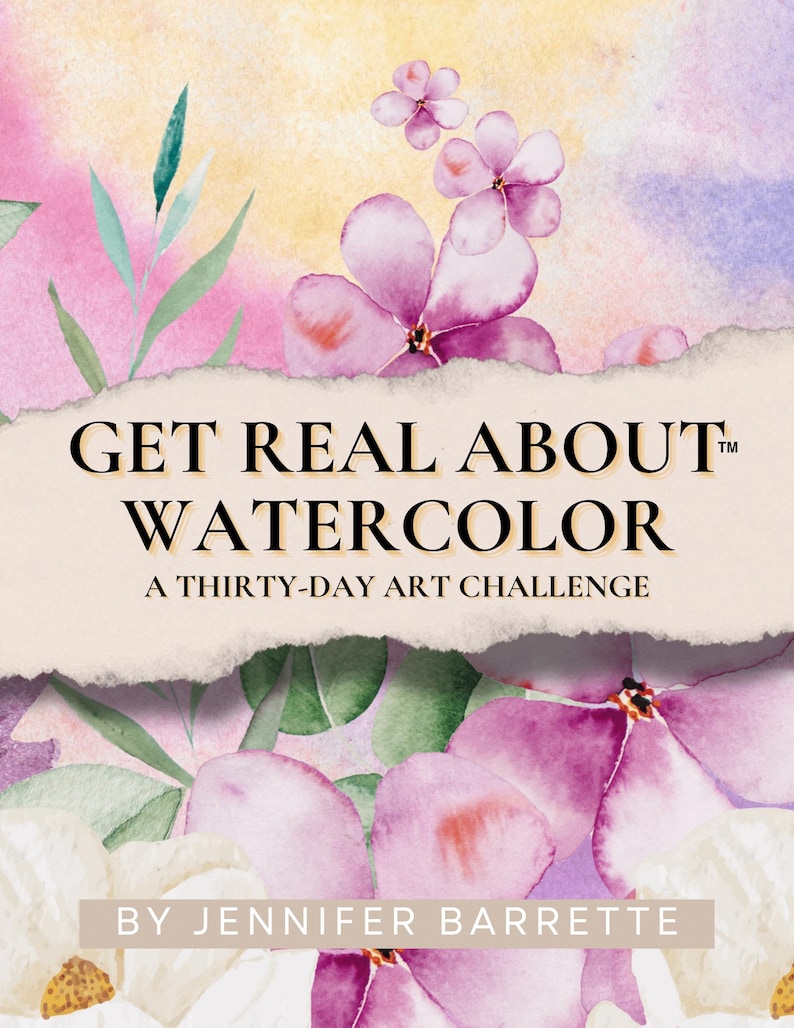 Watercolor Painting Workbook: 30-day Art Challenge (digital Download ...
