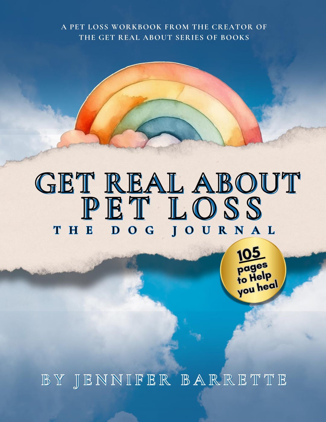 Dog Loss Grief Journal: Pet Memorial Workbook (digital Download, 105 ...