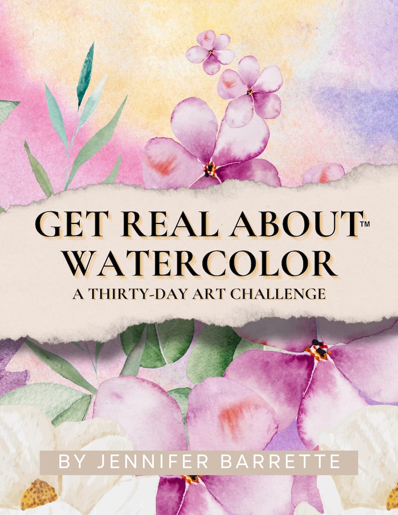 Watercolor Painting Workbook: 30-day Art Challenge (digital Download ...