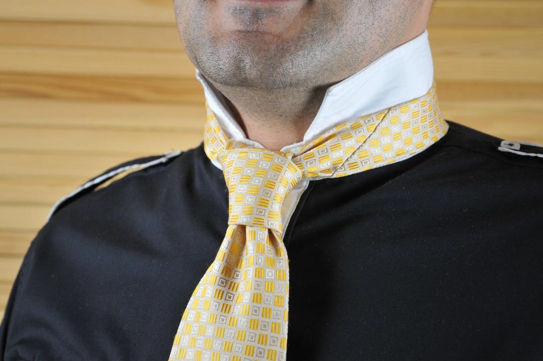 Handmade Armani Yellow Silk Necktie - Classic Italian Style - Etsy