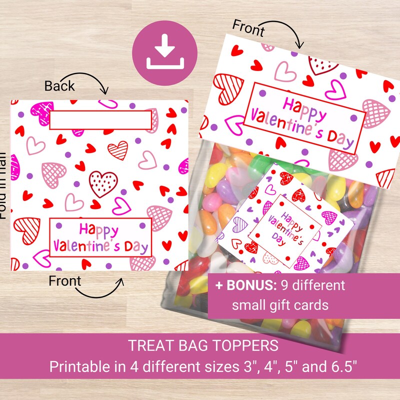 Goodie Bag Topper - Etsy