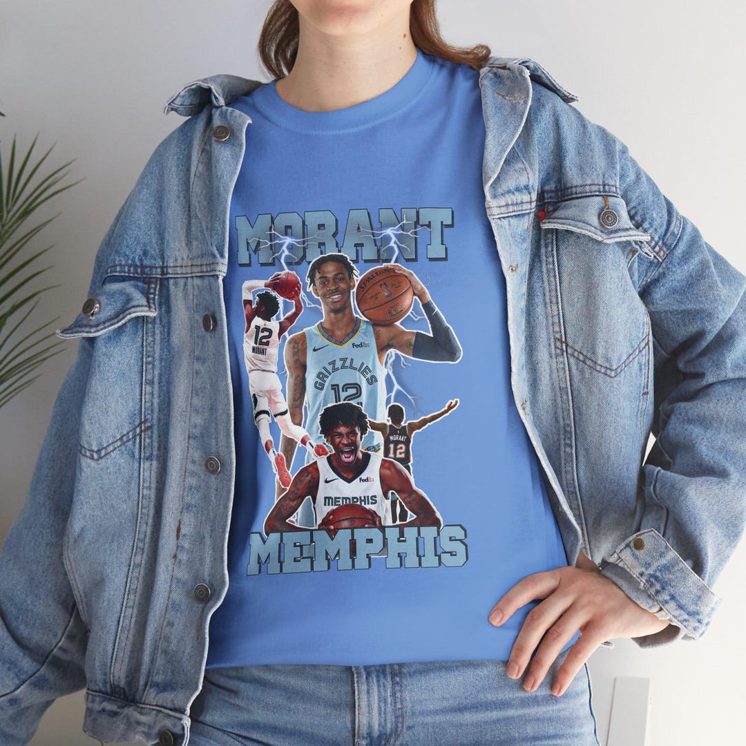 Ja Morant NBA Collection Tee Streetwear 1995 - Etsy