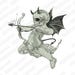 Devil Baby Embroidery Design,cupid,devil Cupid,satan,skull Design ...
