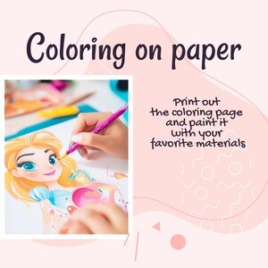 Printable Paint by Number Coloring Page for Adults and Teens, Beautiful ...