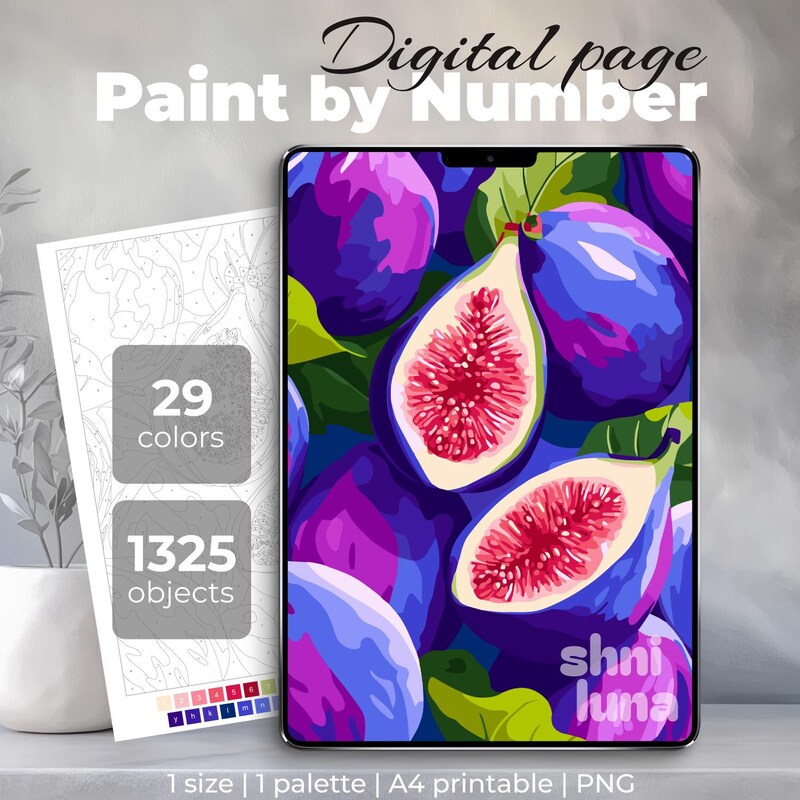 Fruit Fig Color - Etsy UK