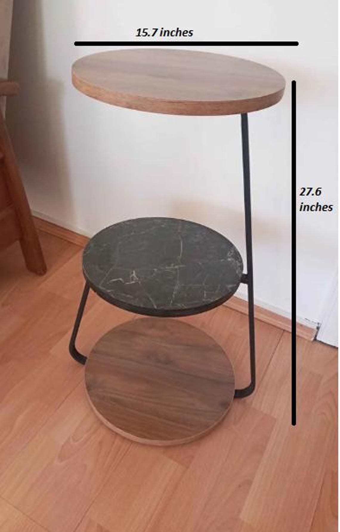 Elegant & Versatile 3-tier Modern Wooden Coffee Table for Any Space - Etsy