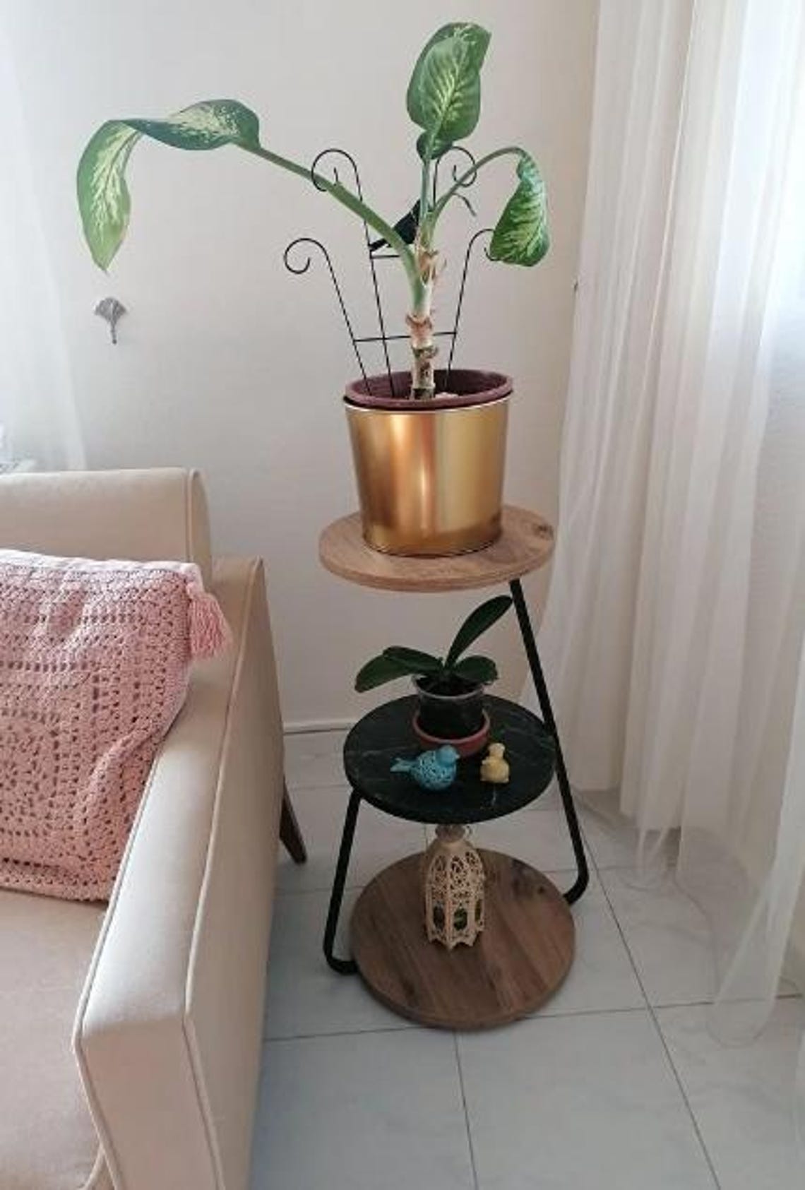 Elegant & Versatile 3-tier Modern Wooden Coffee Table for Any Space - Etsy
