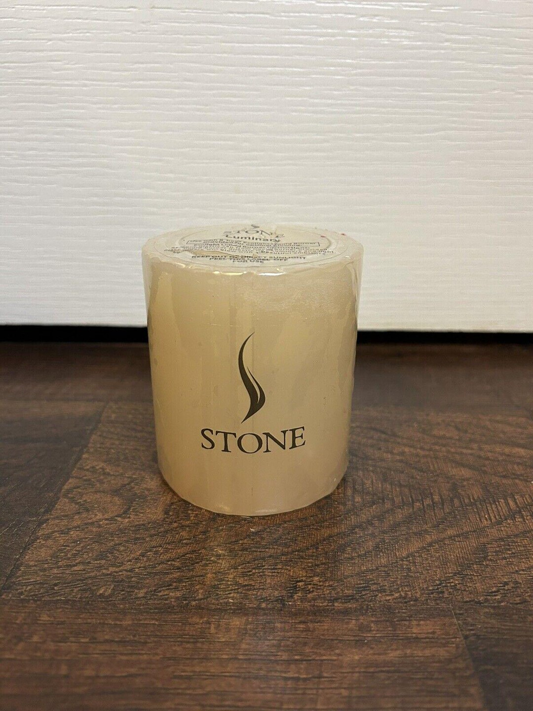 Daniel Stone Candles RARE Vintage 90s 3x3 Ivory Luminary REUSABLE ...