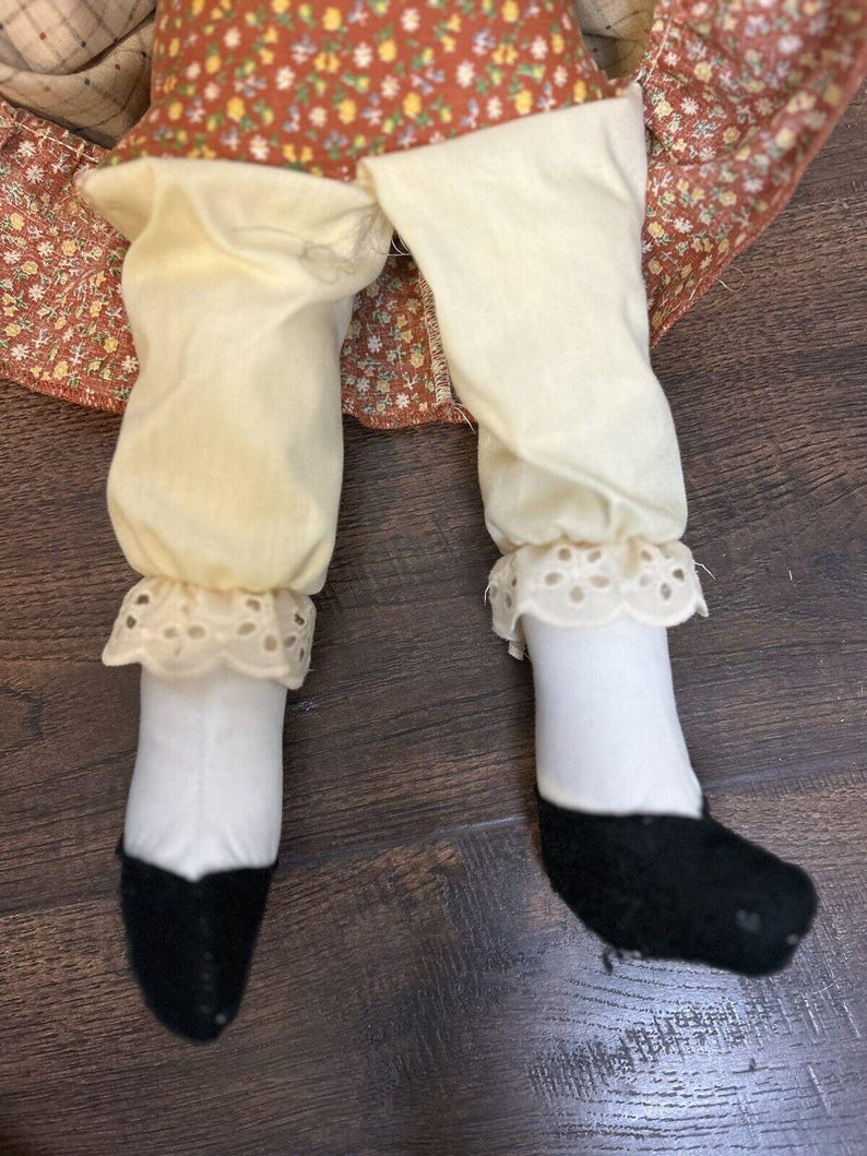 Calico Critters Vintage VERY RARE 80s Cloth Rag Doll America's Children ...