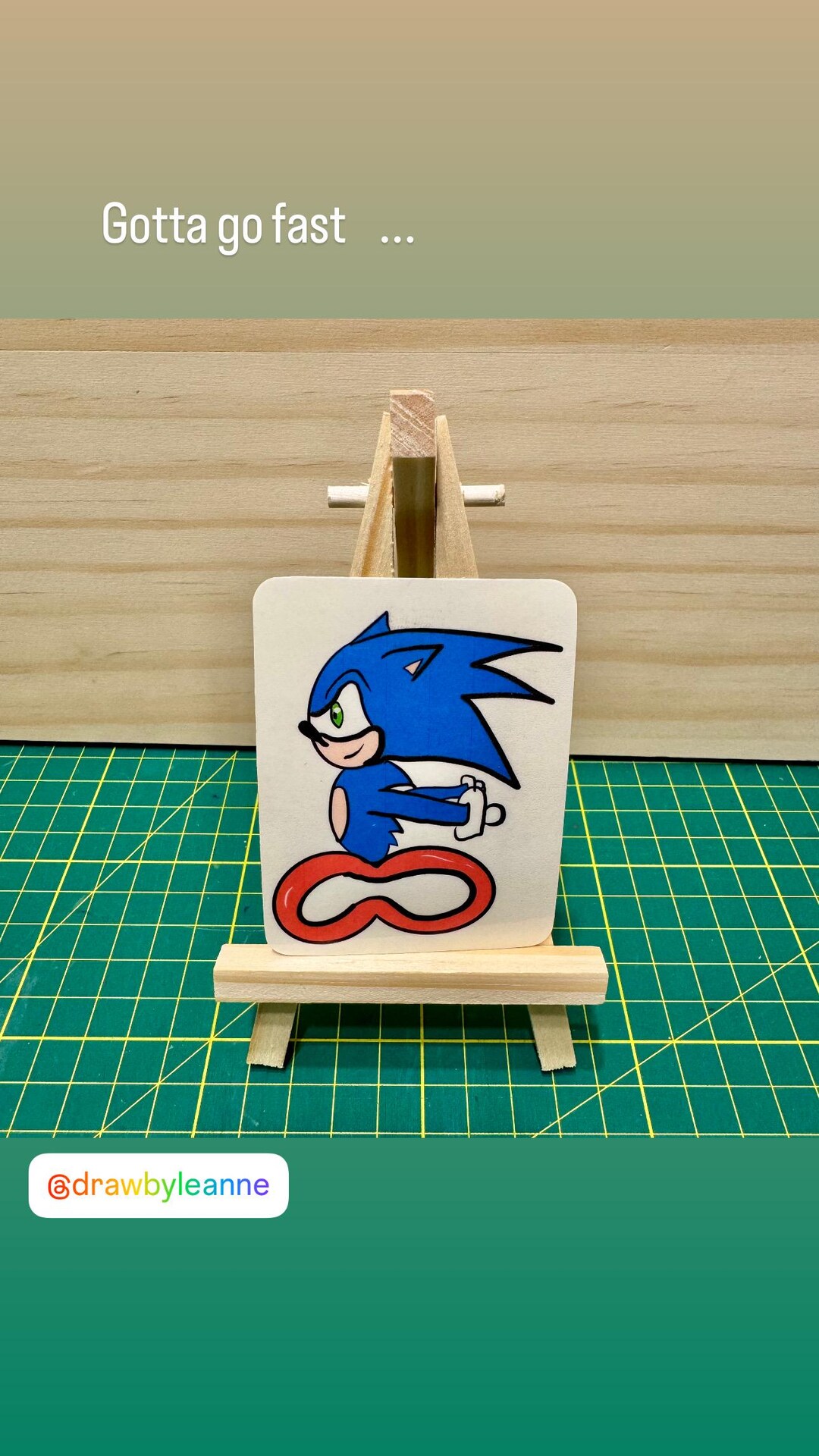Running Sonic Handmade Stickers - Etsy