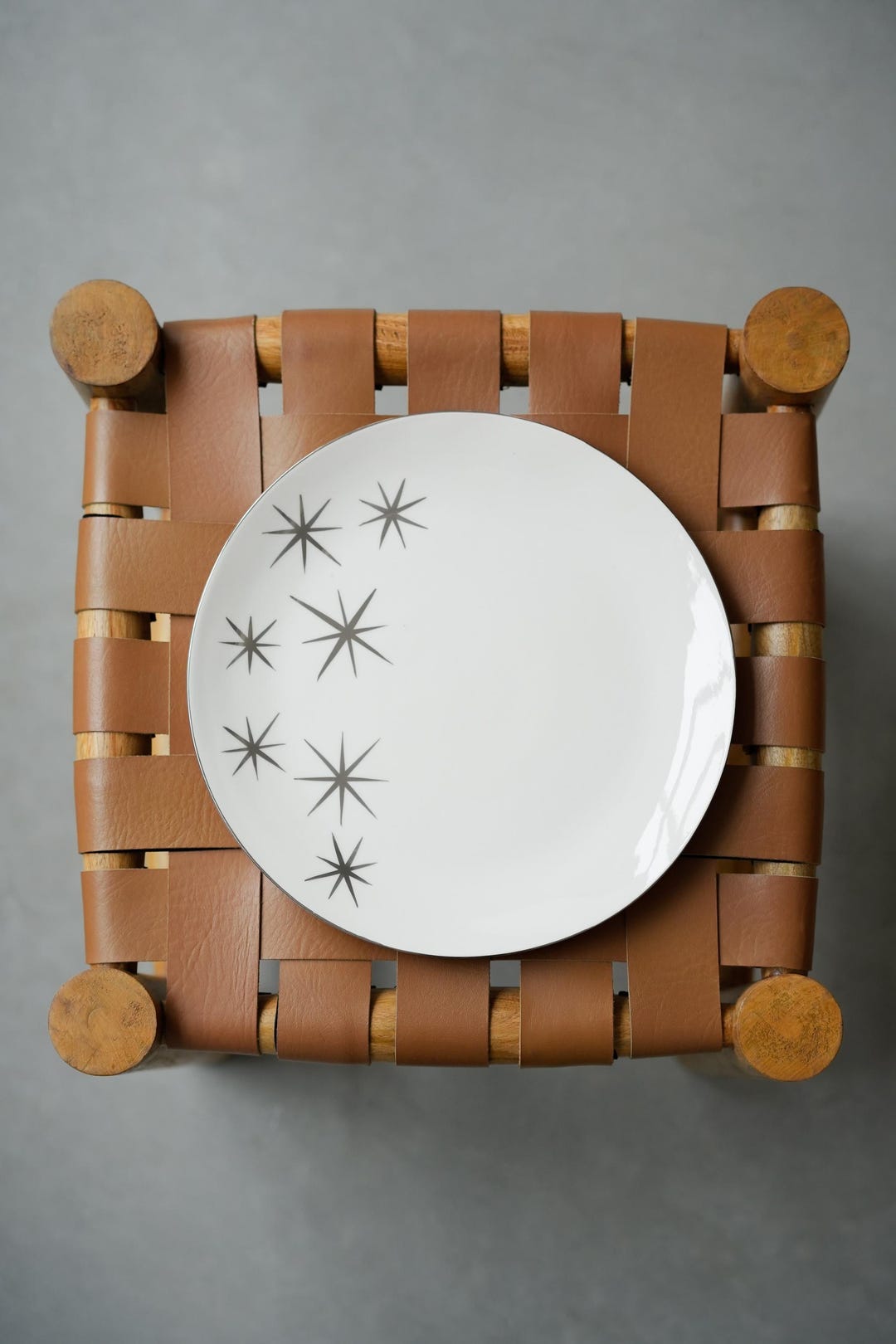 Alpha Porcelain – Platinum Star Dinner Plate, Holiday Tableware - Etsy