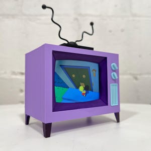 The Simpsons Mini TV: Handmade Replica With Seasons 1-11 - Etsy