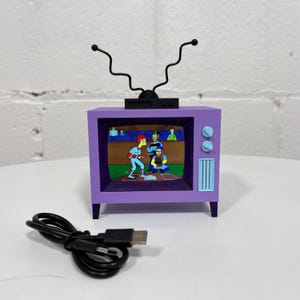 Handmade Simpsons Mini TV: Seasons 1-11 USB Powered - Etsy