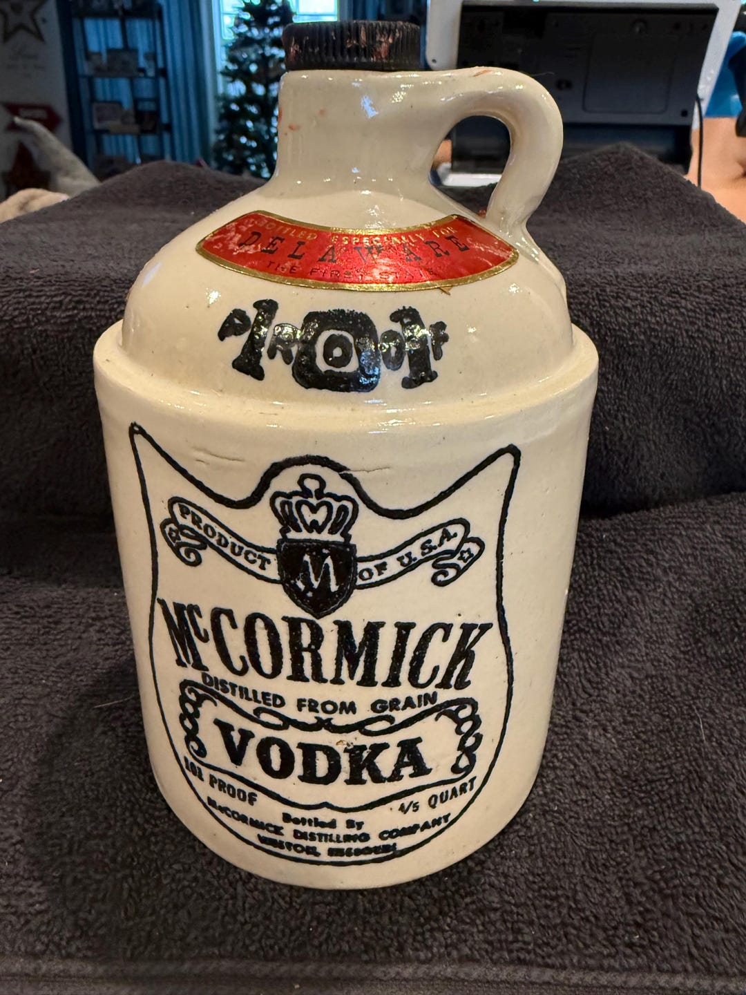 Vintage Mccormick Vodka Stoneware Jug - Etsy