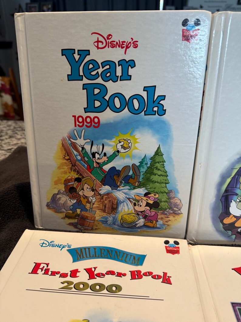 Vintage Walt Disney Yearbooks - Etsy