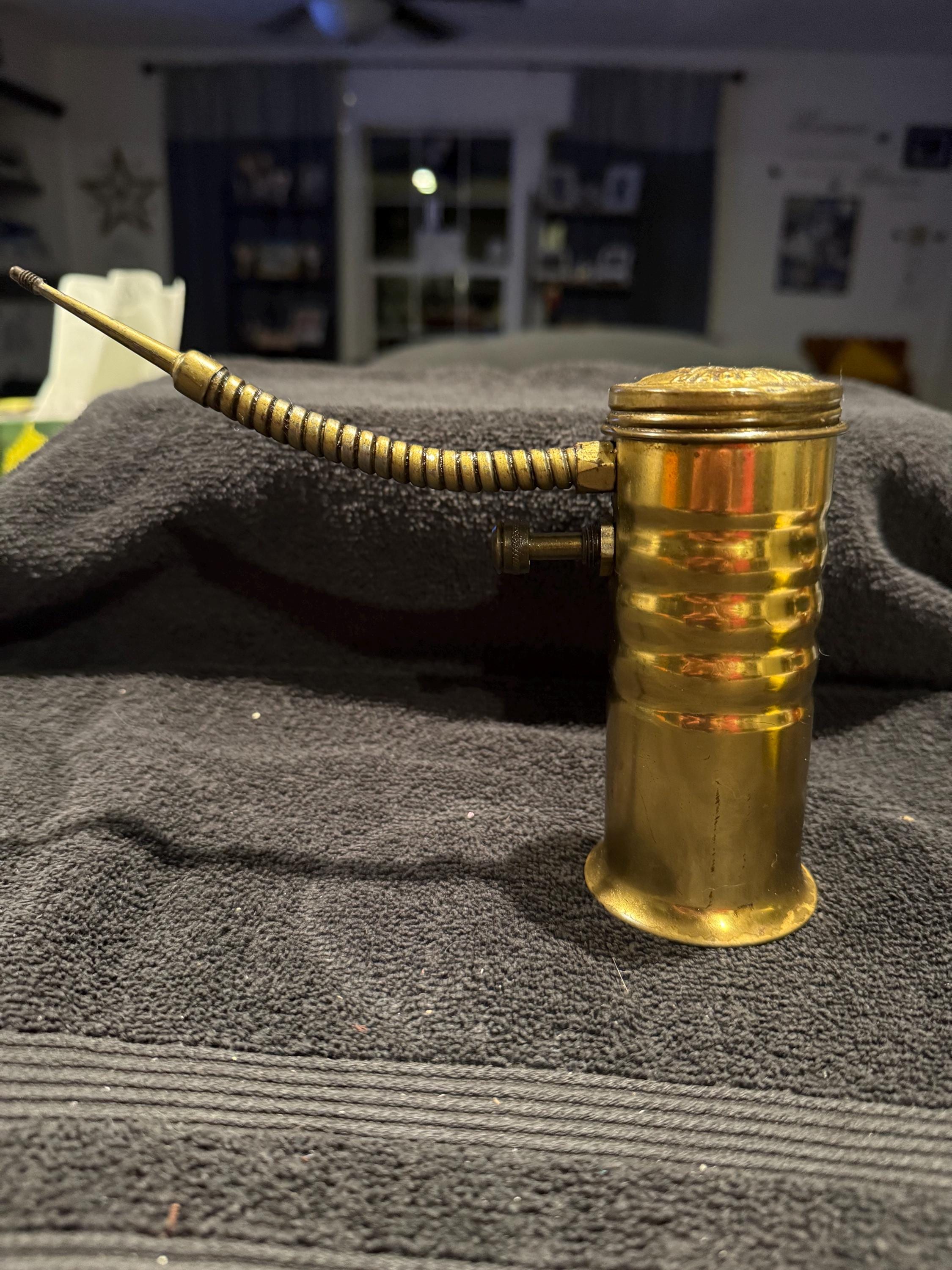 Vintage Eagle No66 Brass Oiler - Etsy