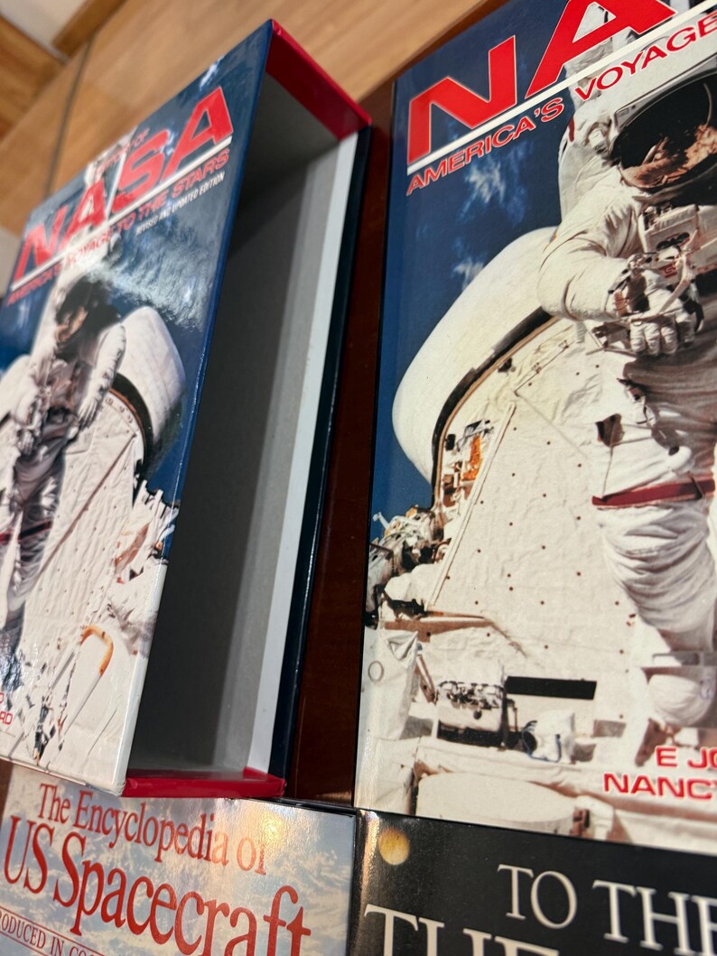 Vintage 1986 History of Nasa Hard Cover Book Box-set - Etsy