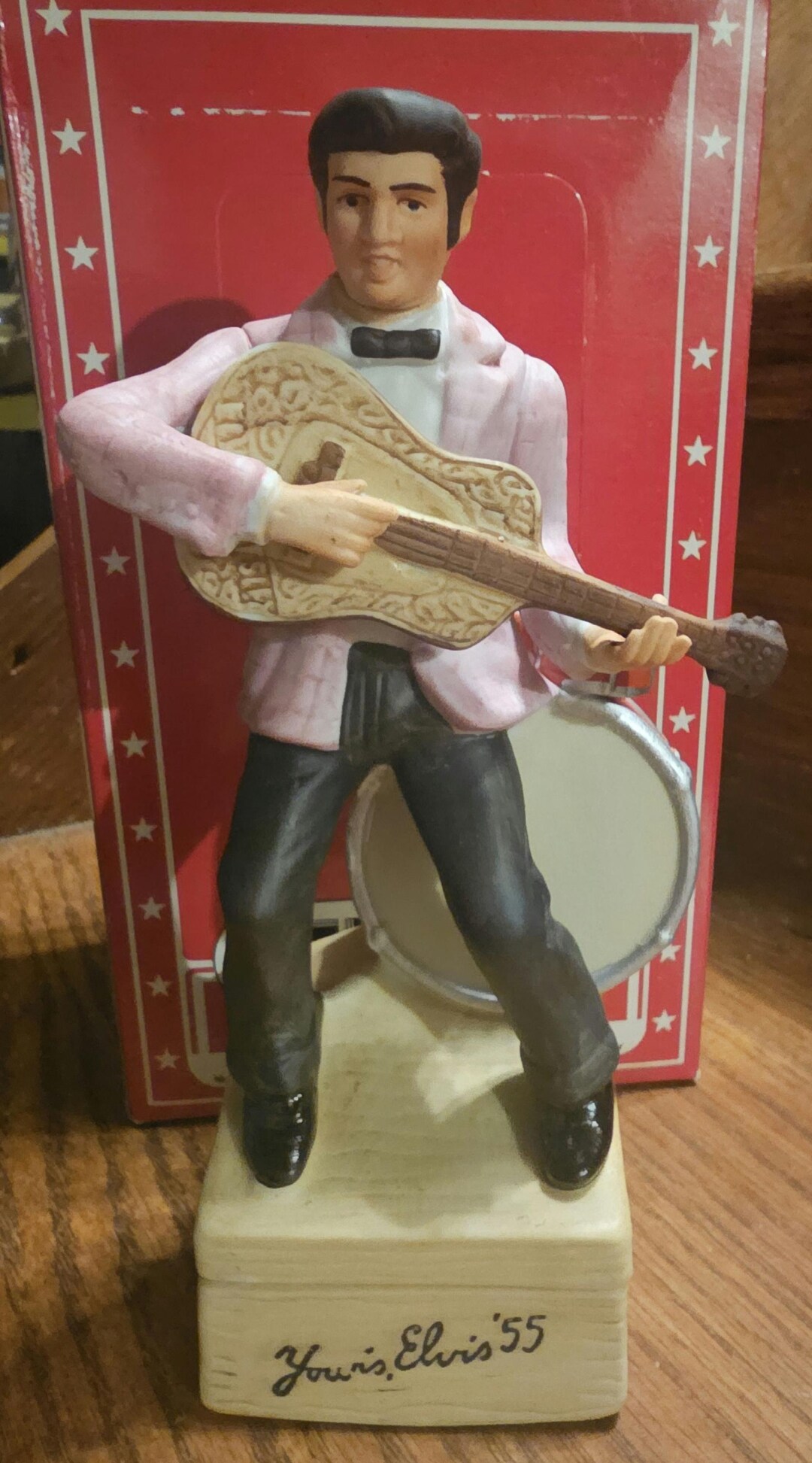 Mini Elvis 1955 Mccormick Vintage Music Box Whiskey Decanter - Etsy