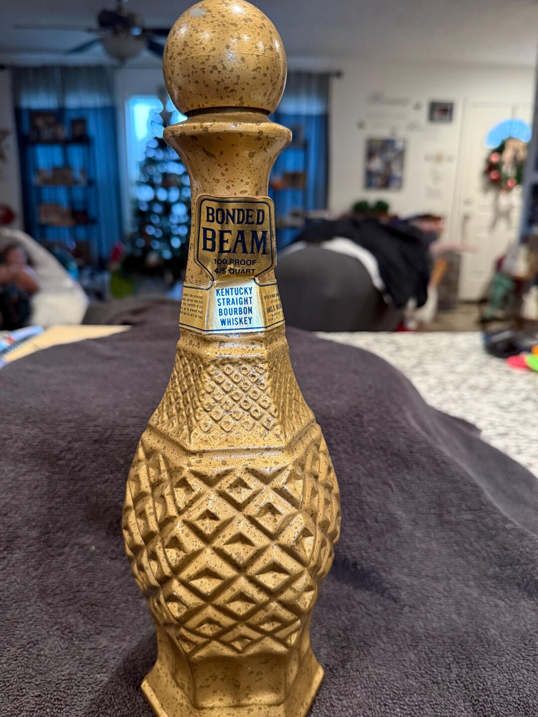 Vintage 1975 Jim Beam Bonded Gold - Etsy