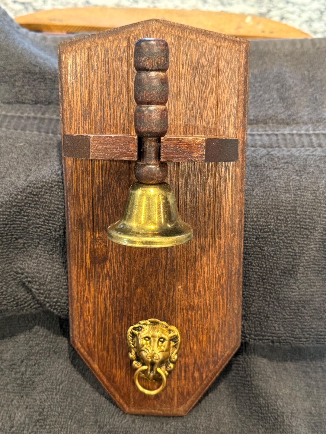Vintage Dinner Bell Holder With Bell - Etsy