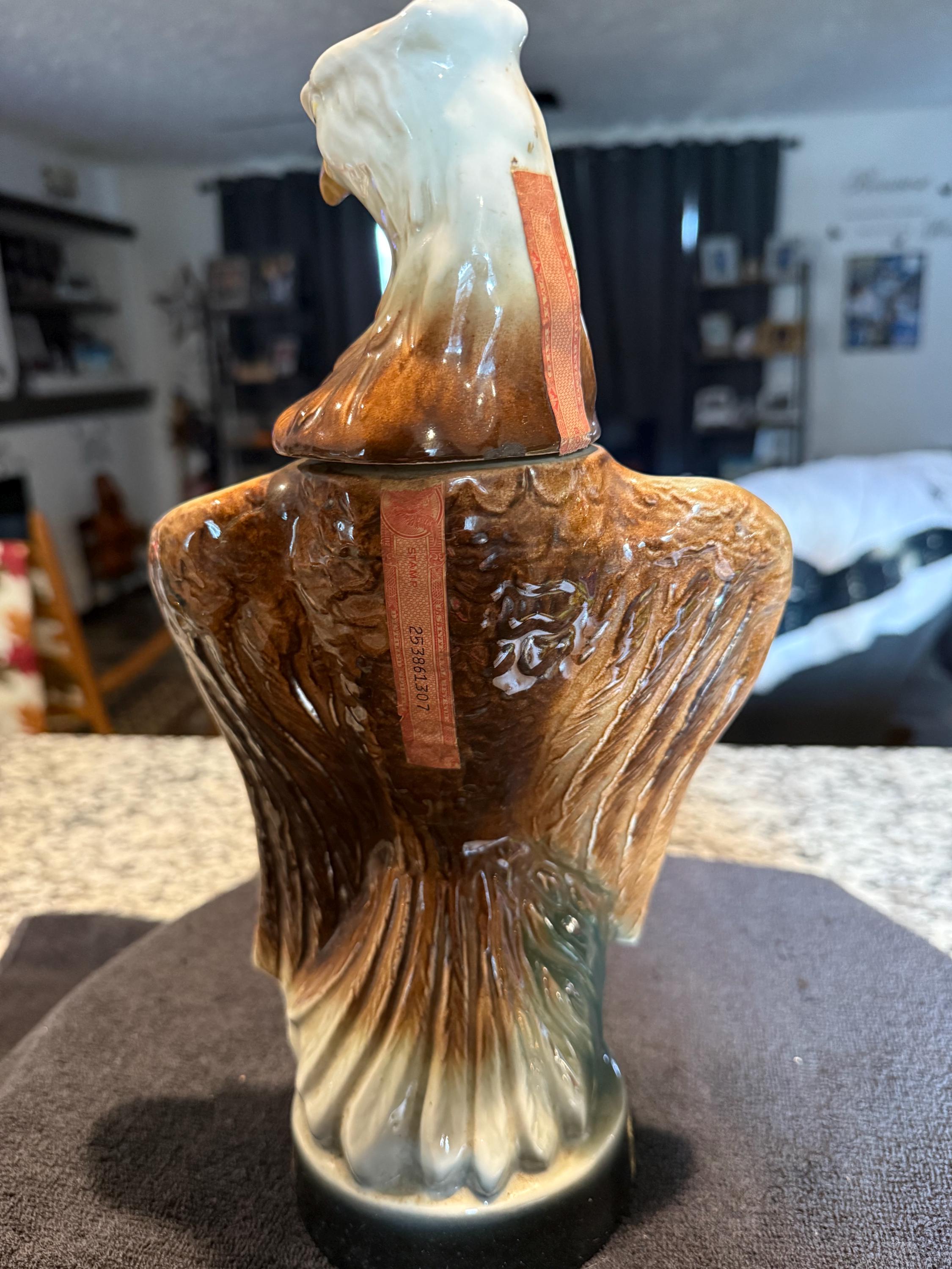 1966 American Bald Eagle Jim Beam Decanter. - Etsy