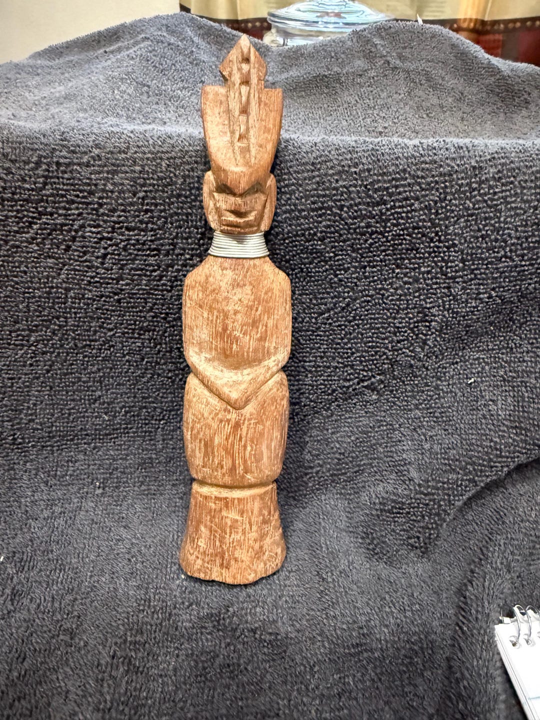 Vintage Hand Carved Tribal Statue - Etsy