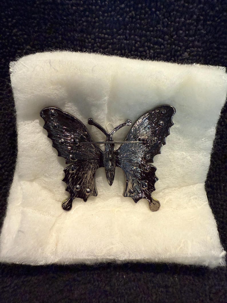 Vintage Butterfly Brooch - Etsy
