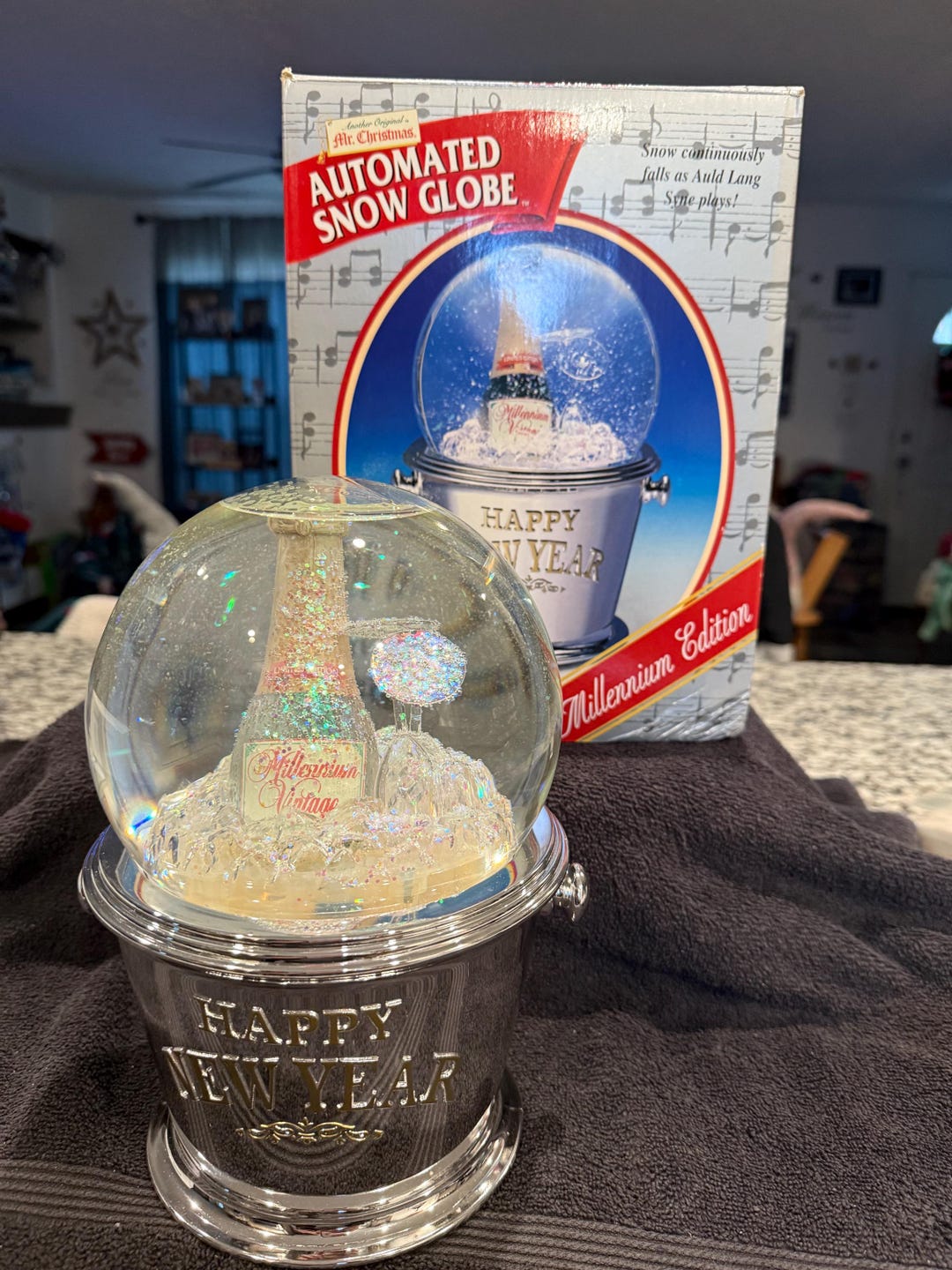 Automated Millenium Edition Snow Globe - Etsy