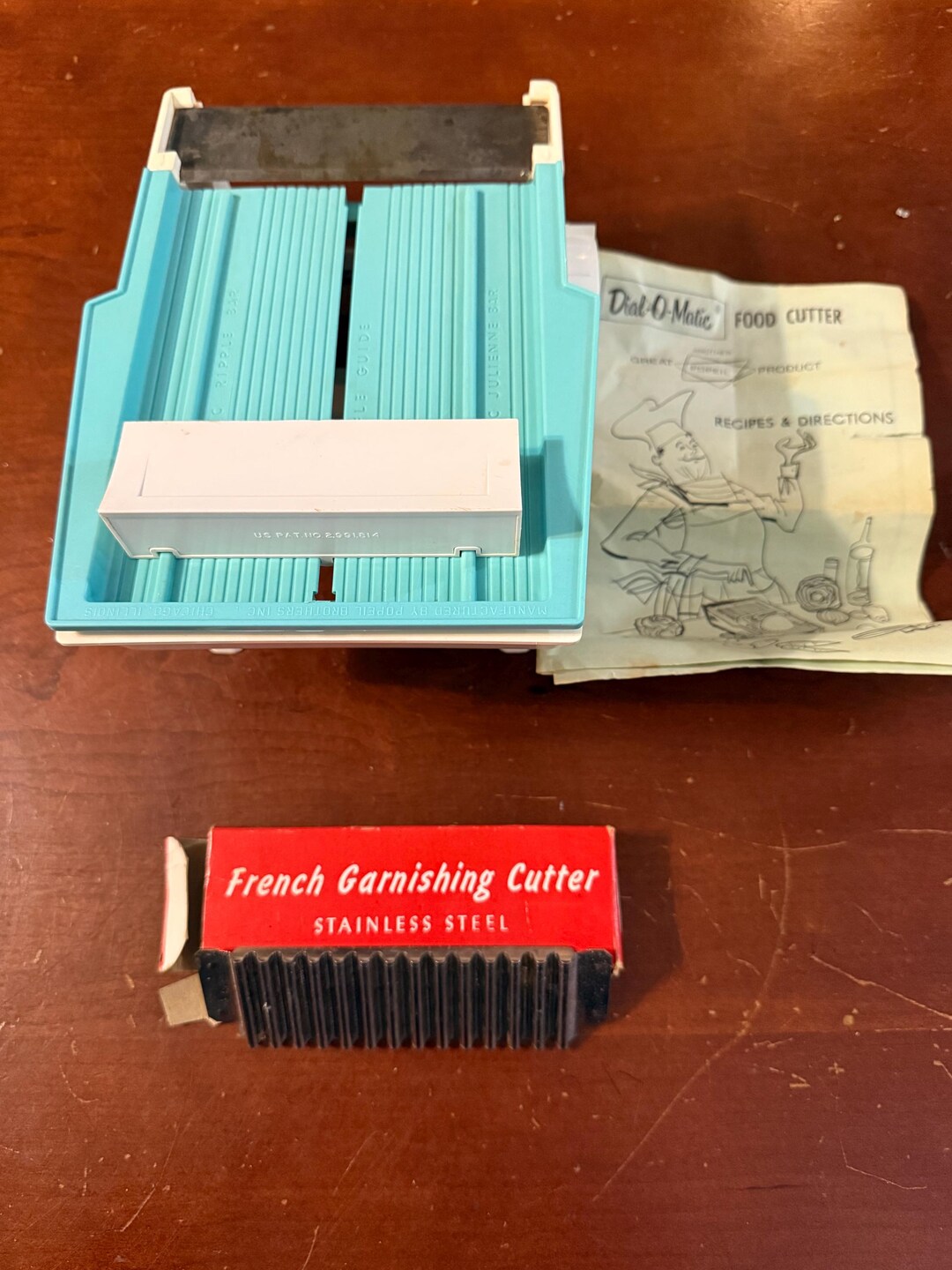 Vintage 1970’s Dial-o-matic Food Shredder/slicer - Etsy