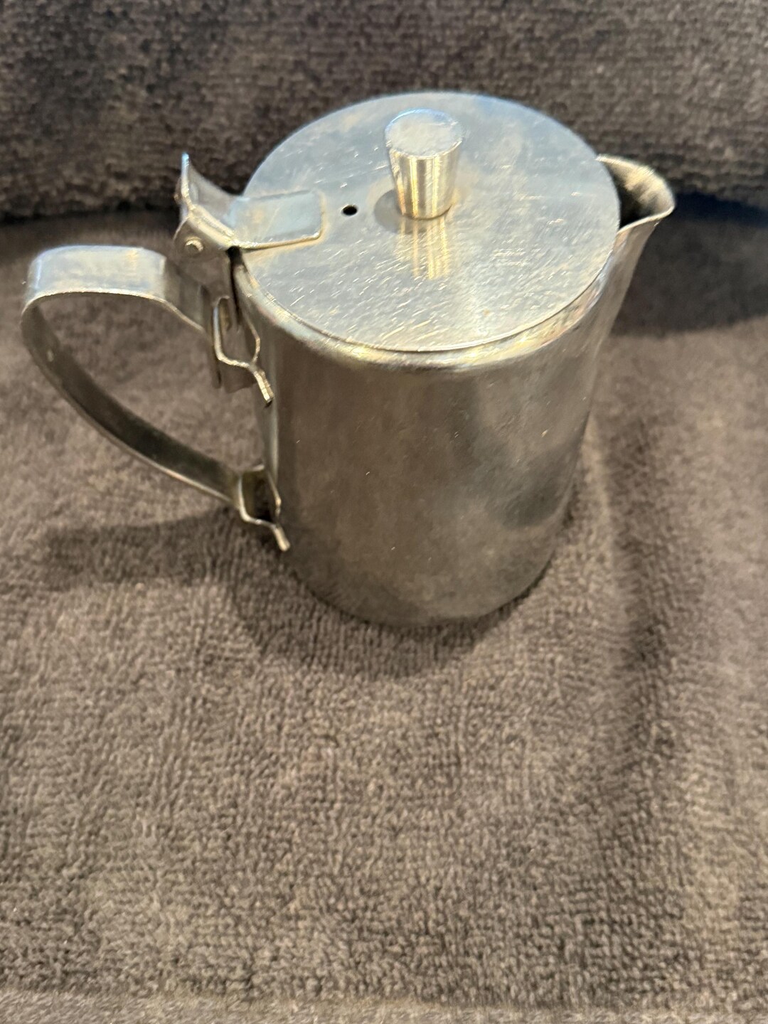 Vintage 18-8 Stainless Steel Edward Don & Company Mg Small Pitcher With ...