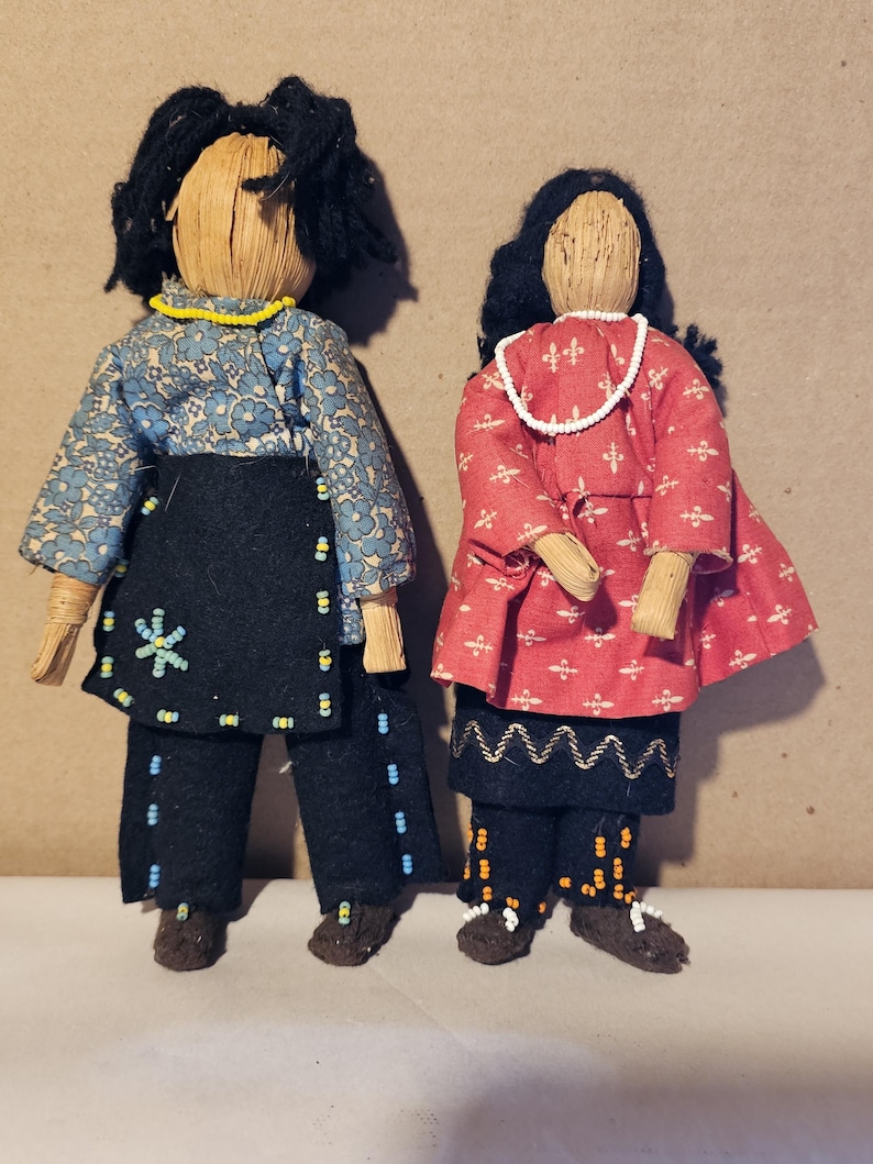 Corn Husk Dolls, Native American - Etsy