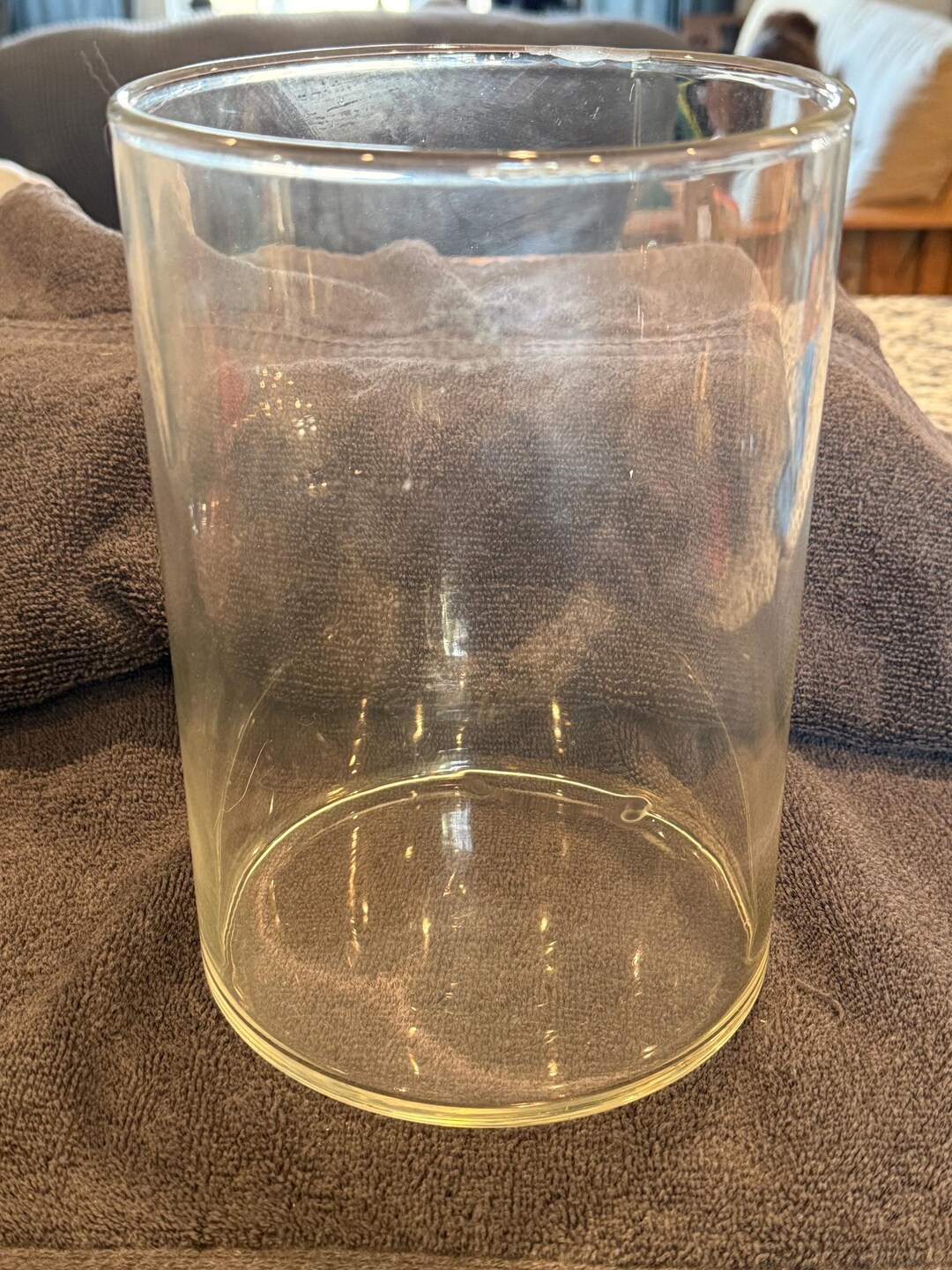 Vintage Pyrex Large Clear Glass Container - Etsy