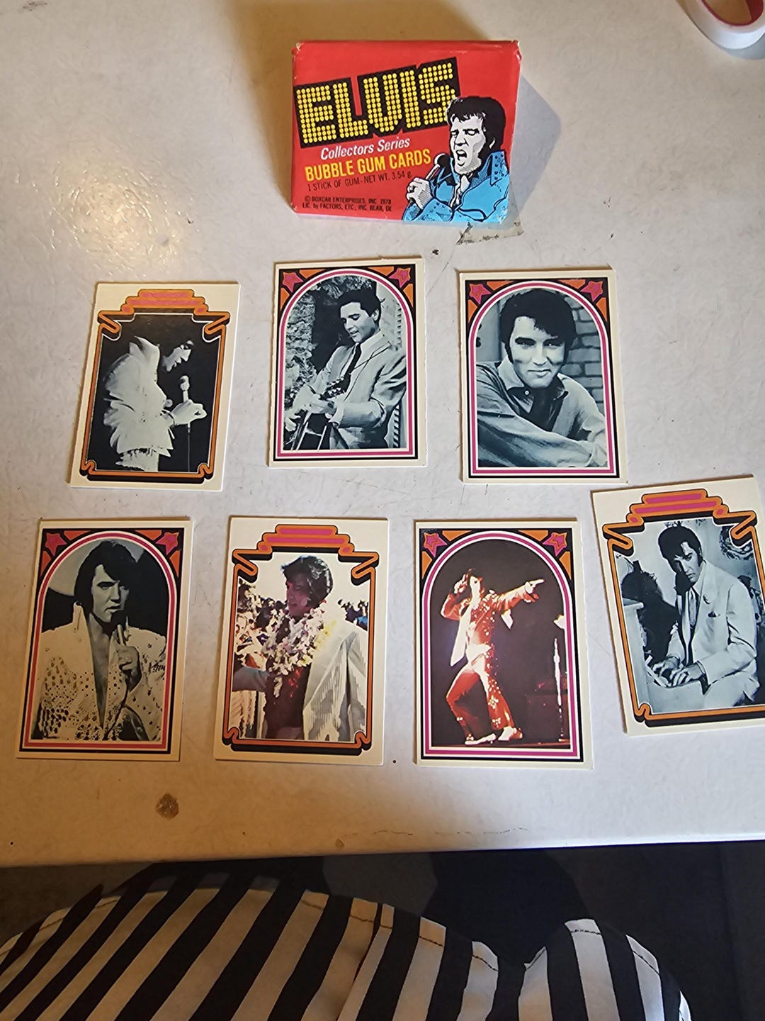 Vintage Bubble Gum Elvis Pressley Cards - Etsy