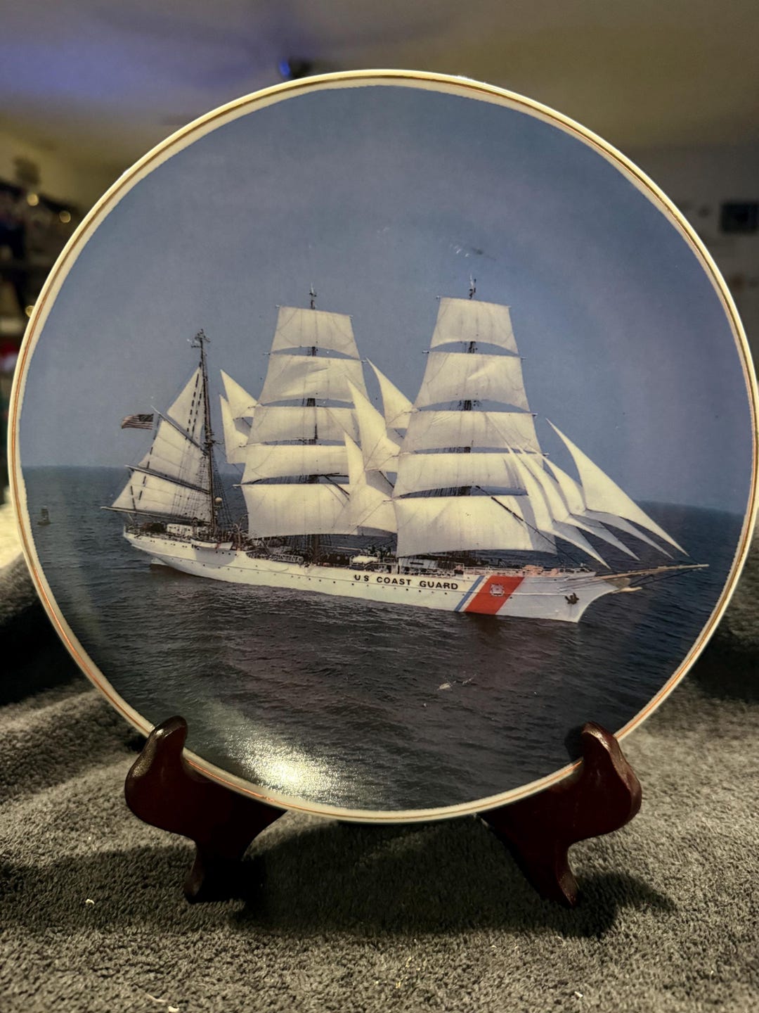 Vintage Commemorative Series Eagle Plate - Etsy