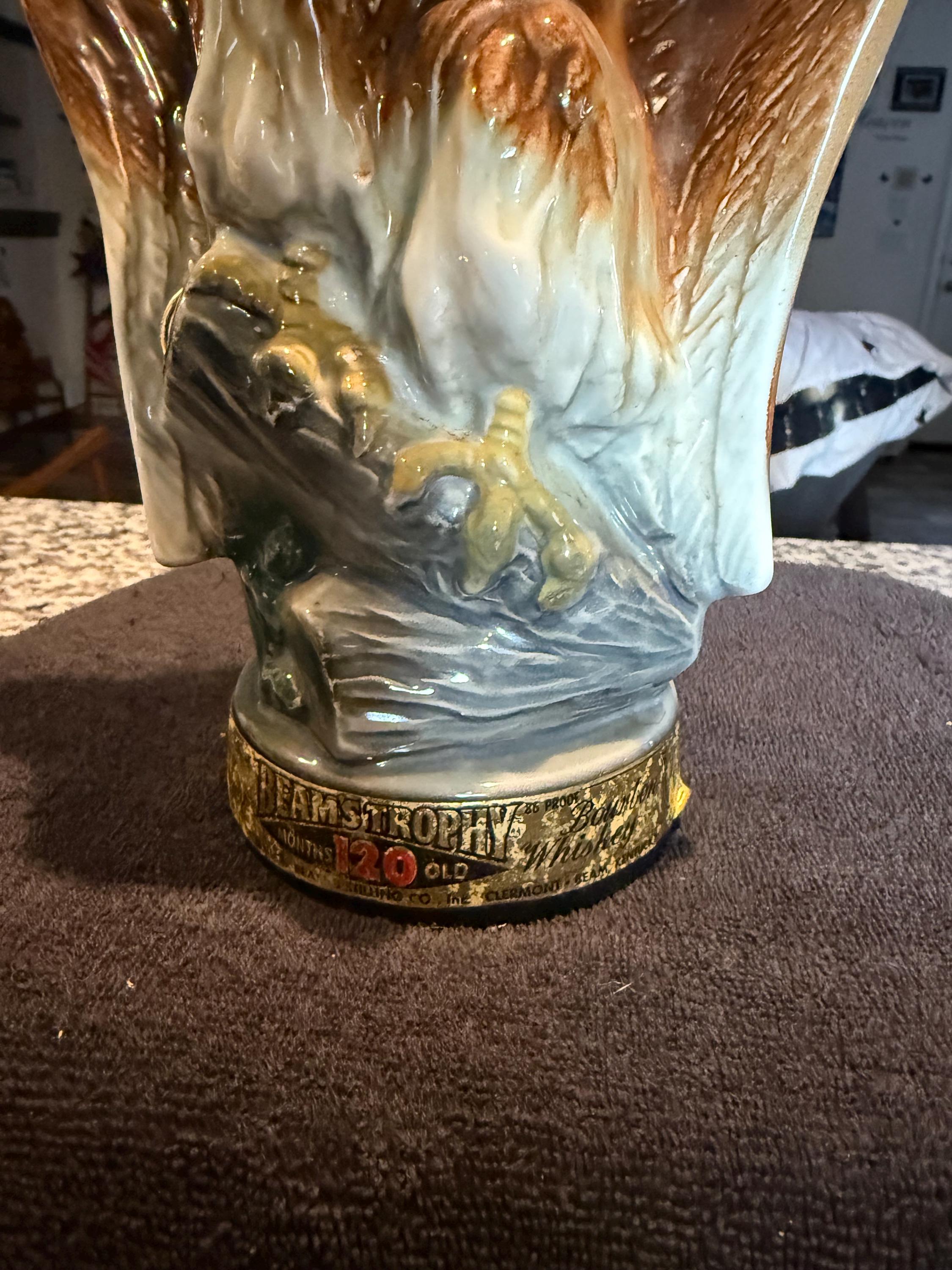 1966 American Bald Eagle Jim Beam Decanter. - Etsy